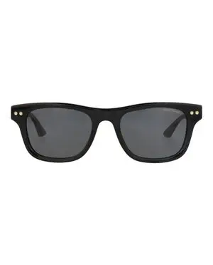 Montblanc Square Frame Recycled Acetate Sunglasses - Multicolor