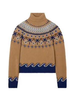 Alanui Sweet Winter Turtle Neck Sweater