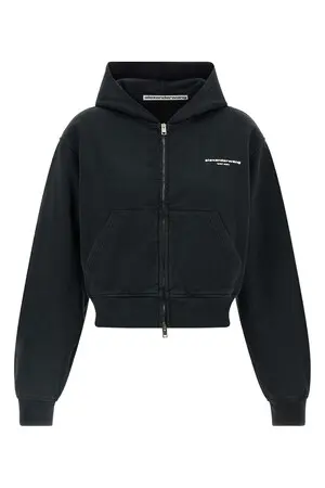 Alexander Wang Zip-up Hoodie' Sweatshirt