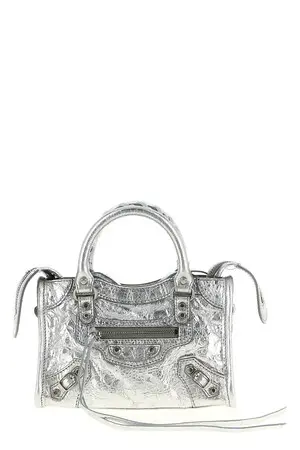 Balenciaga Le City Nano' Handbag - Silver