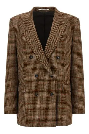 TAGLIATORE TAGLIATORE Prince Of Wales Double-Breasted Blazer