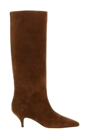 FABIANA FILIPPI FABIANA FILIPPI Suede Kitten Heel Boots