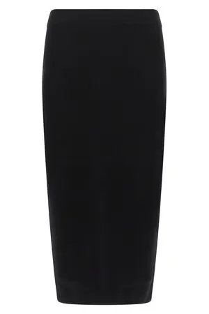 Max Mara Gamma' Knit Sheath Skirt - Black