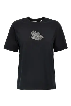 Burberry Logo Print Cotton T-shirt