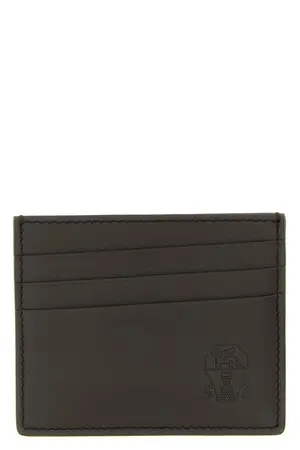 Brunello Cucinelli Logo Card Holder