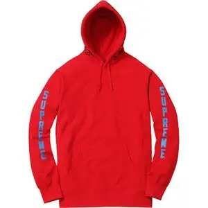 Supreme Thrasher Boyfriend Hooded Sweatshirt - Red