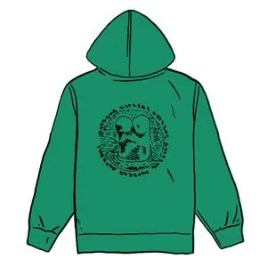 Supreme Embryo Hooded Sweatshirt - Light Pine