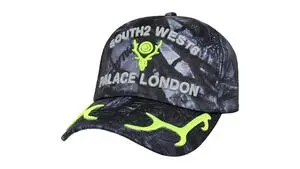 PALACE X South2 West8 Trucker - Black Camo