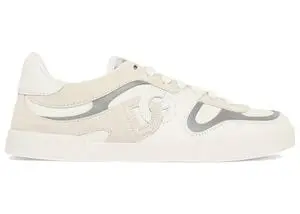 Dolce & Gabbana Portofino Low Silver Sneakers