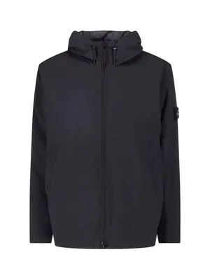 Stone Island Hooded Jacket 4100108 - Black