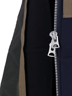 Sacai Hooded Bomber Jacket - Blue