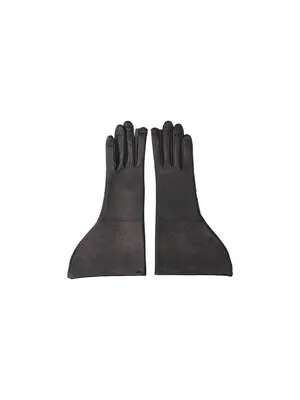Rick Owens Lambskin Gloves - Black