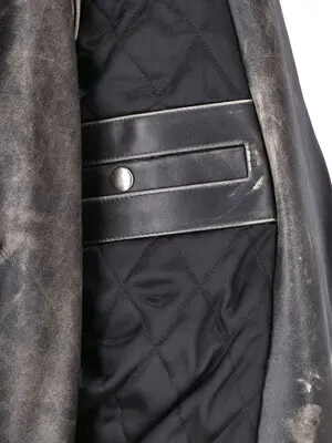 MAISON MARGIELA Leather Biker Jacket