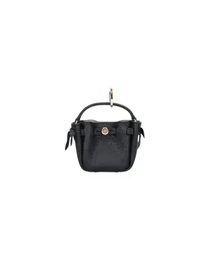 Tory Burch Keychain Charm "romy - Black