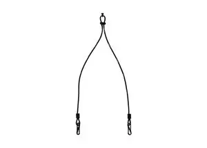 A BATHING APE Mask Strap - Black