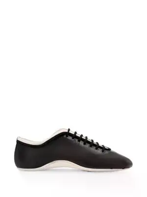 Dries Van Noten Leather Ballerina Sneakers