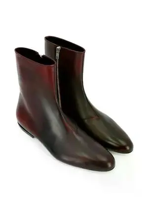 Dries Van Noten Leather Sock Boots