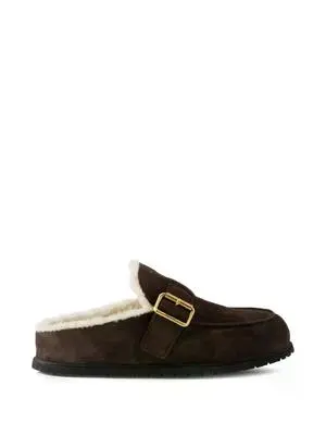 Prada Suede Mules