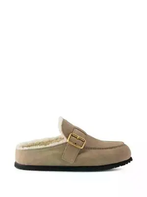 Prada Suede Mules