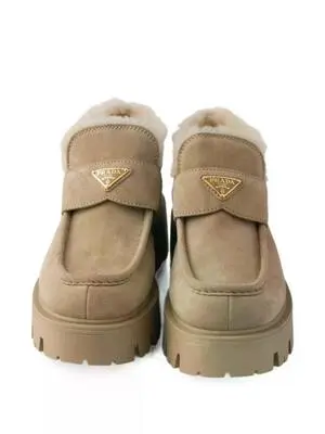Prada Suede Loafers