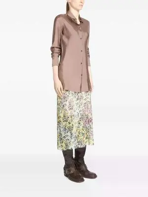 Dries Van Noten Fitted Viscose Shirt