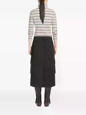 Dries Van Noten Ribbed Cotton Turtleneck T-shirt