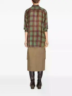 Dries Van Noten Loose Lurex Shirt