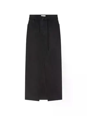 Dries Van Noten Long Overdyed Skirt