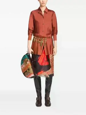 Dries Van Noten Fitted Viscose Shirt