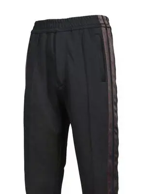 WALES BONNER Logo-embroidered Side-stripe Track Pants