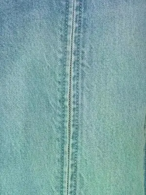 ROTATE BY BIRGER CHRISTENSEN Straight Denim Zip Jeans