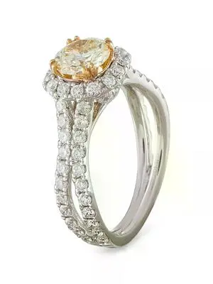 LB EXCLUSIVE Diamond Halo Ring