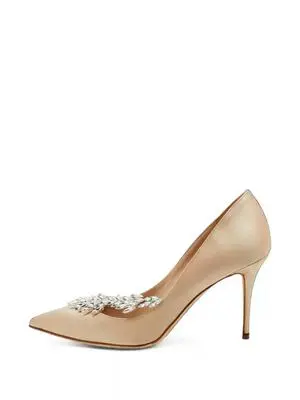 Manolo Blahnik Nadira Crystal-embellished Pumps