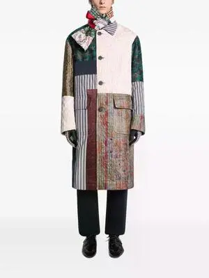 Dries Van Noten Patchwork Jacquard Scarf