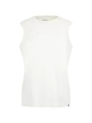 Extreme Cashmere Muscle Sleeveless Tank Top - White