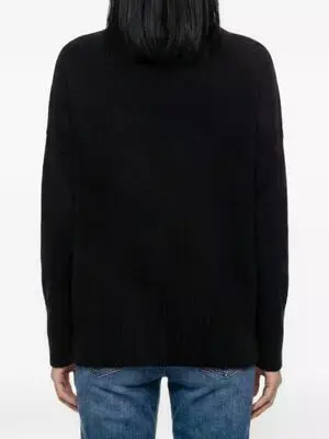 LISA YANG Heidi Roll-neck Sweater - Black
