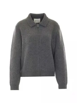 LISA YANG Aleya Zip-fastening Cardigan - Grey