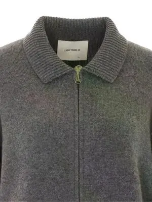 LISA YANG Aleya Zip-fastening Cardigan - Grey