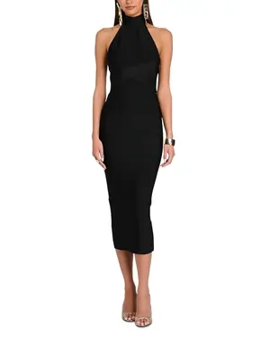 Retrofete Runa Mock Neck Knit Dress