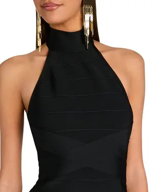 Retrofete Runa Mock Neck Knit Dress