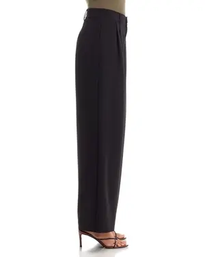 T Tahari Pleated Wide Leg Pants