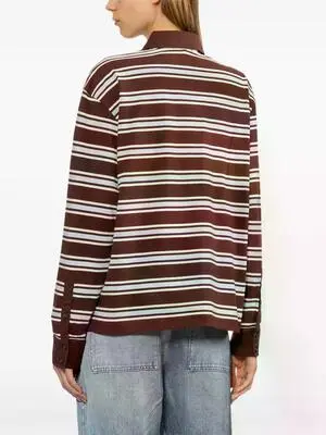 Rag & Bone Striped Collared Top
