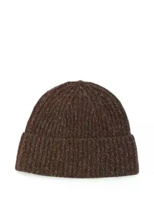 LISA YANG Ribbed-knit Beanie Hat