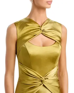 Amsale Cutout Gown
