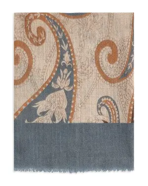 Gerard Darel Soizic Wool & Cashmere Scarf - Grey