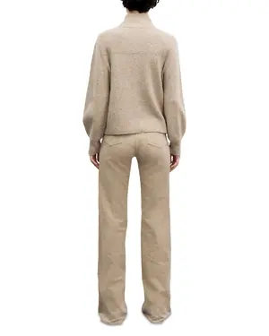 Gerard Darel Ryana Wool Mock Neck Sweater