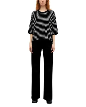 Gerard Darel Raya Wool Elbow Sleeve Tee