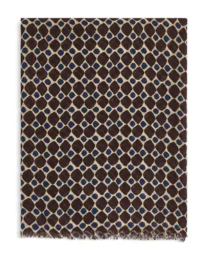 Gerard Darel Sany Wool & Silk Scarf - Brown