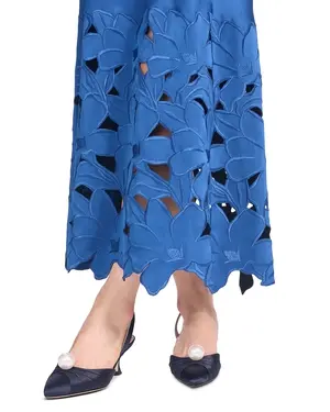 SACHIN BABI Jacqueline Hand Cut Midi Dress