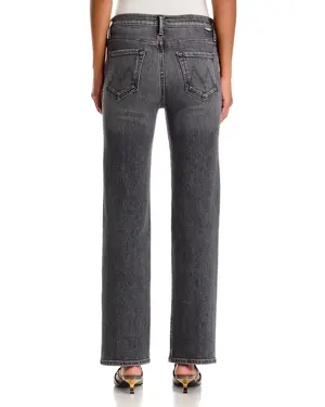MOTHER The Kick It Mid Rise Jeans